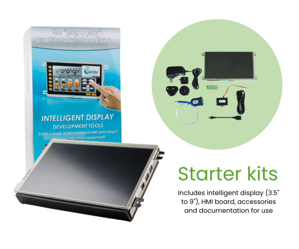 Clairitec intelligent displays and HMI boards listed at Digi-key ...